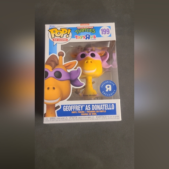 Funko | Toys | 99 Geoffrey As Donatello Funko Pop Ad Icons Ninja ...